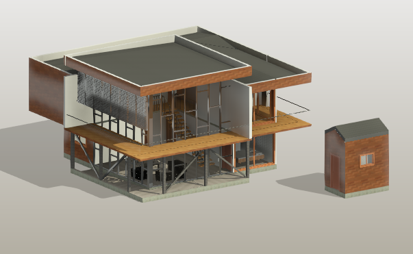 Mi proyecto del curso: Diseño y modelado arquitectónico 3D con Revit | Domestika